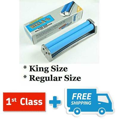 Genuine RIZLA Premium Metal Cigarette Rolling Machine KING and REGULAR ...